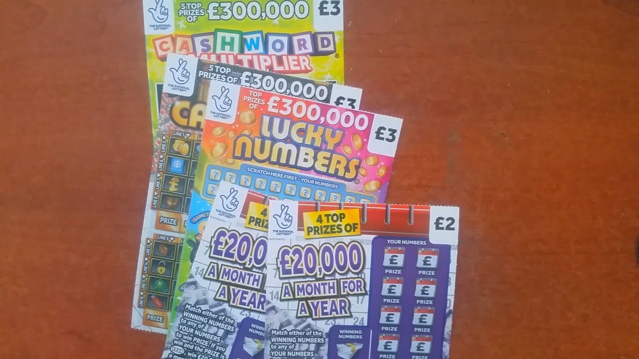 WEEK NO.2 of uk scratchcards from national lottery - YouTube