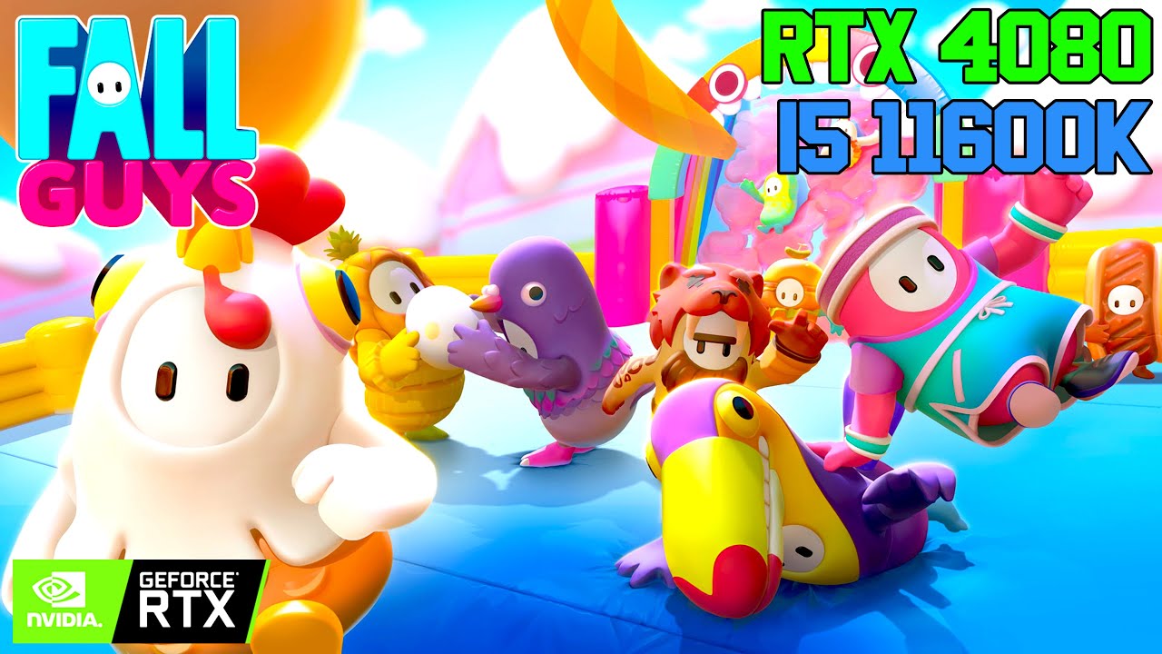 Fall Guys | RTX 4080 16GB ( HIGH Settings ) 1080P - YouTube