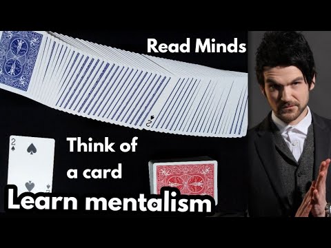 Mentalism card Trick and Tutorial/ easy mind reading card trick. - YouTube