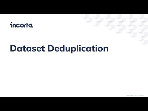 Dataset Deduplication - YouTube