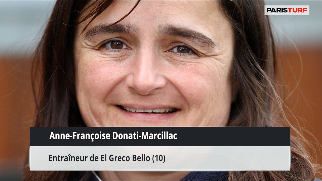Anne-Françoise Donati-Marcillac, entraîneur de El Greco Bello (11/02 à ...