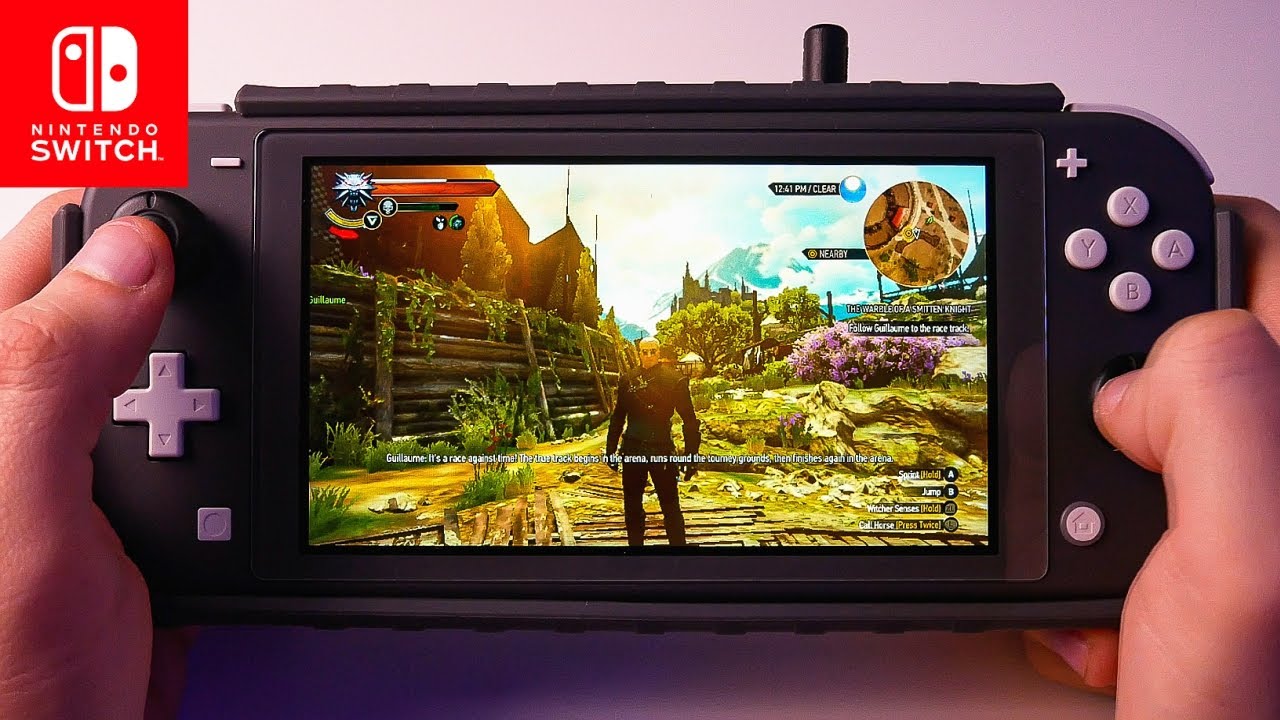 Witcher 3 Blood and Wine DLC Nintendo Switch Lite GAMEPLAY #4 - YouTube