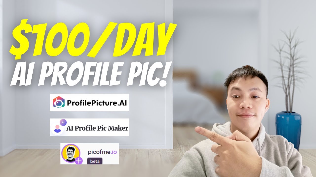 How to Make Money using AI to Create Profile Pictures! - YouTube