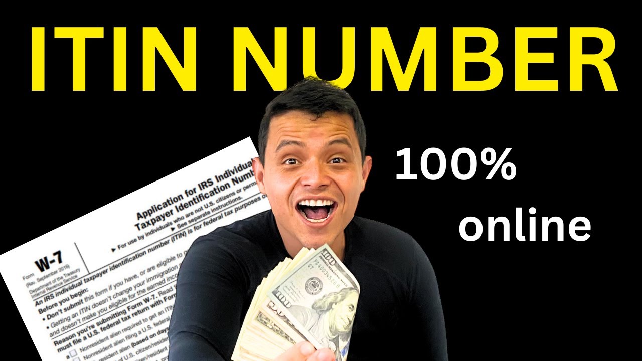 Itin number Como sacarlo o solicitarlo en linea en 2025 NUMERO ITIN - YouTube