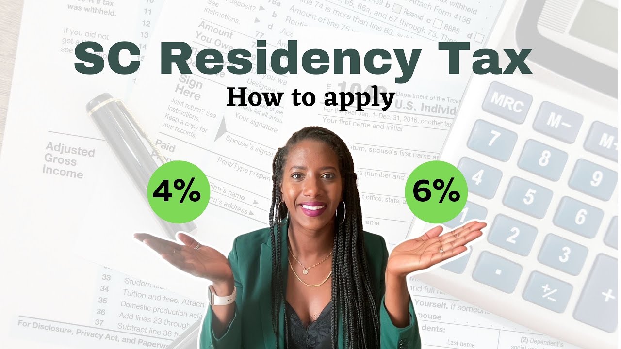 How to apply for 4% SC Residency Tax Rate : Homestead Exemption - YouTube