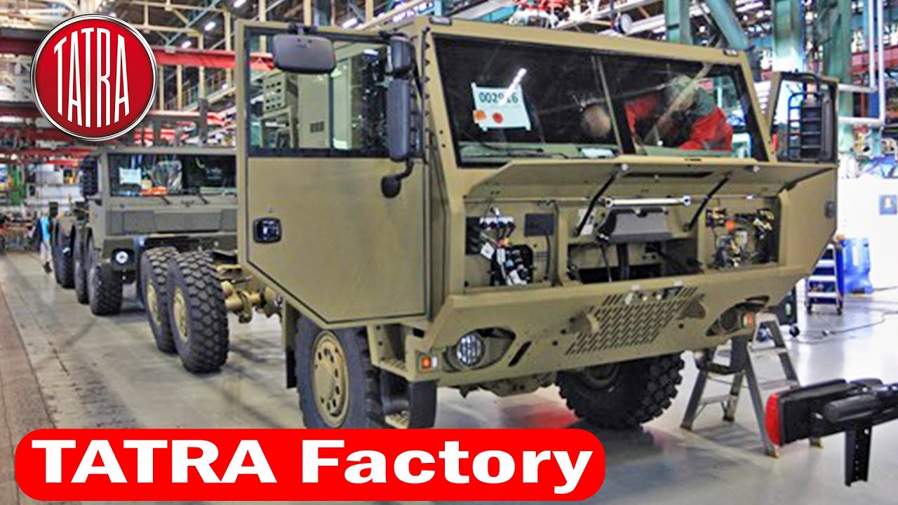 TATRA Production, Truck Factory in Czech Republic - YouTube