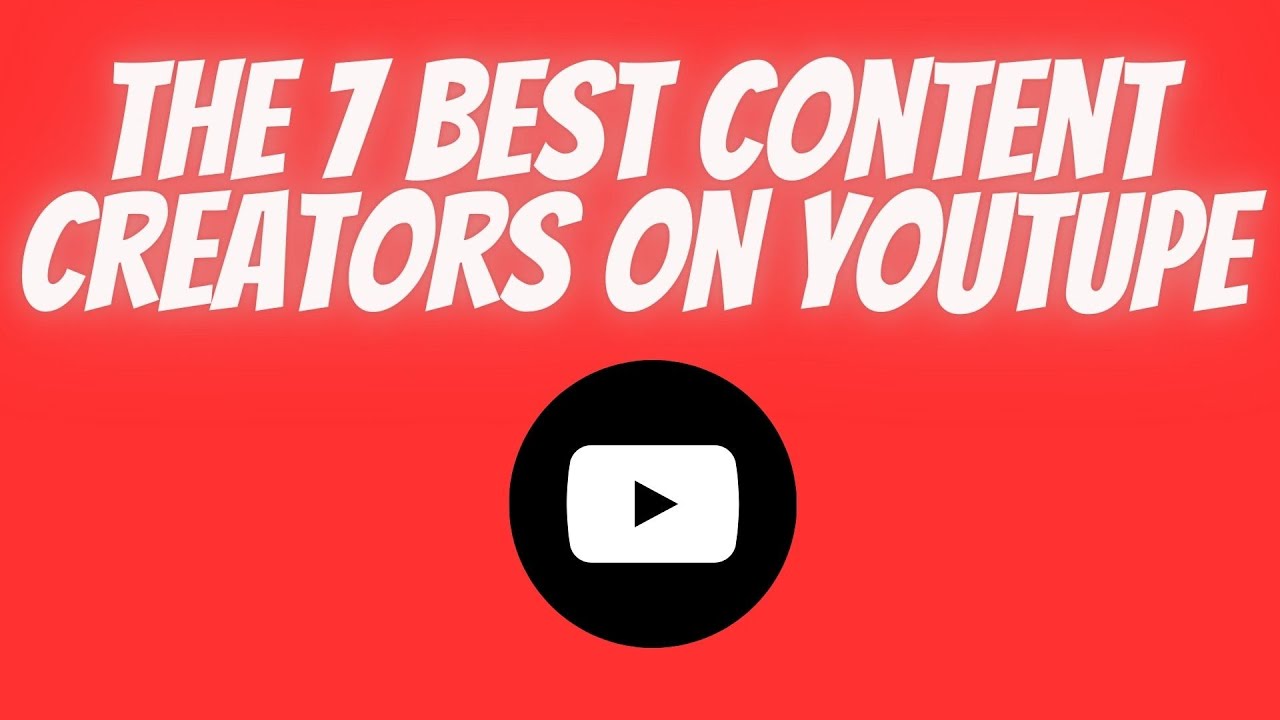 7 of the Most Popular and Successful YouTube Content Creators - YouTube