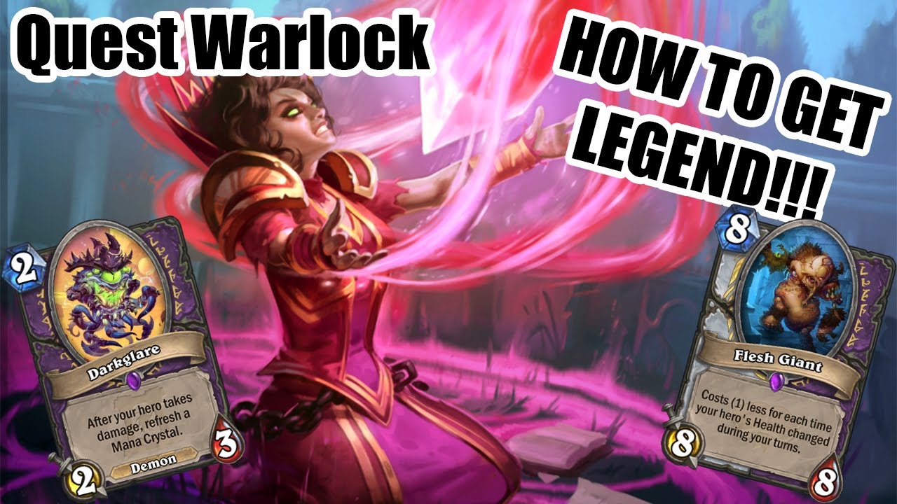 THIS DECK IS REALLY THAT GOOD!!! | Quest Warlock Guide | United in ...