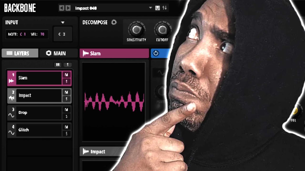 Backbone VST Plugin! One Shot Drum Re-synthesis! - YouTube