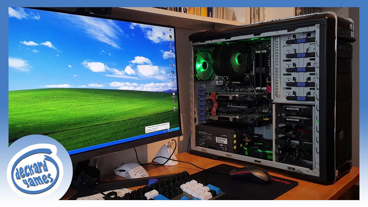 Making the Windows XP "Green Mean Machine" More Green - YouTube