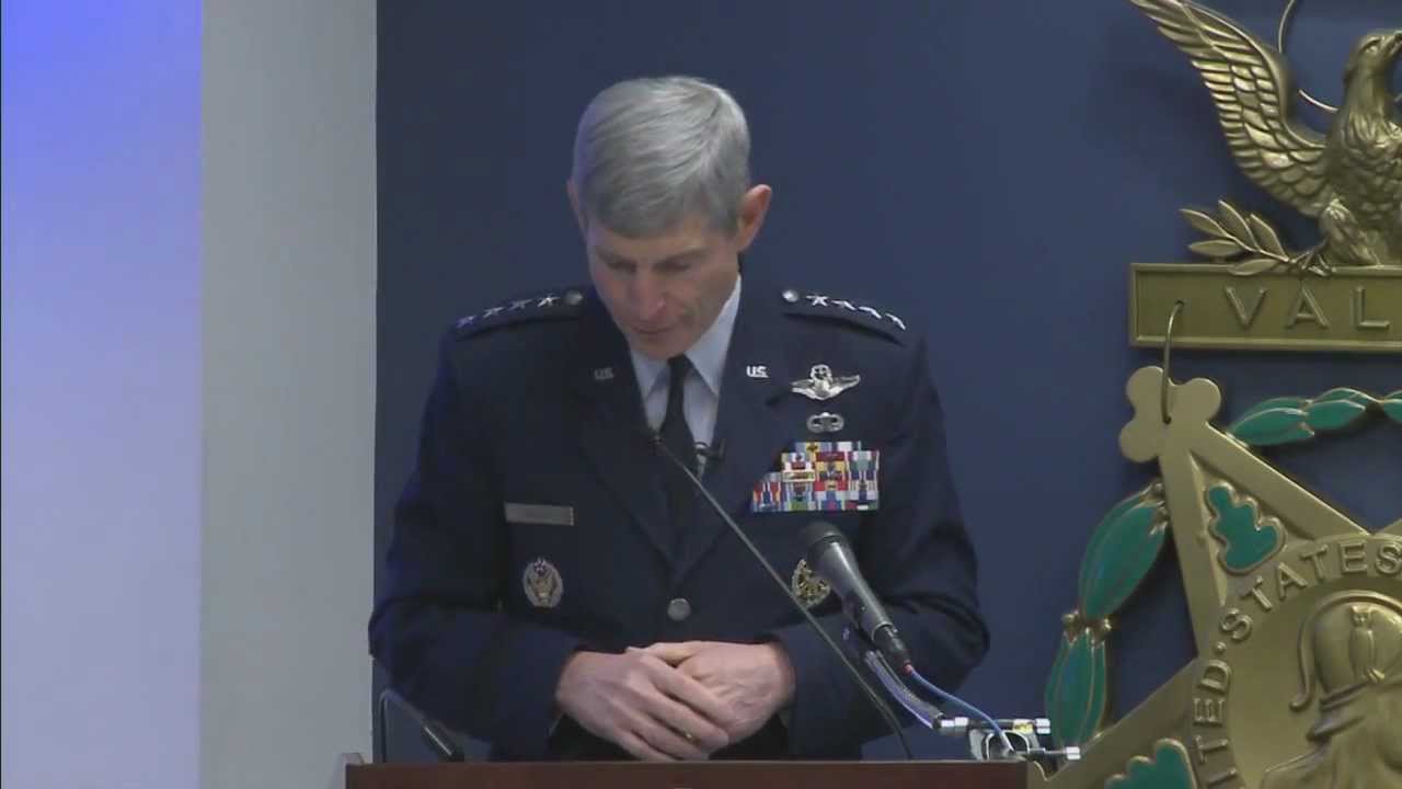 Captain Barry F. Crawford Jr. Receives Air Force Cross - YouTube