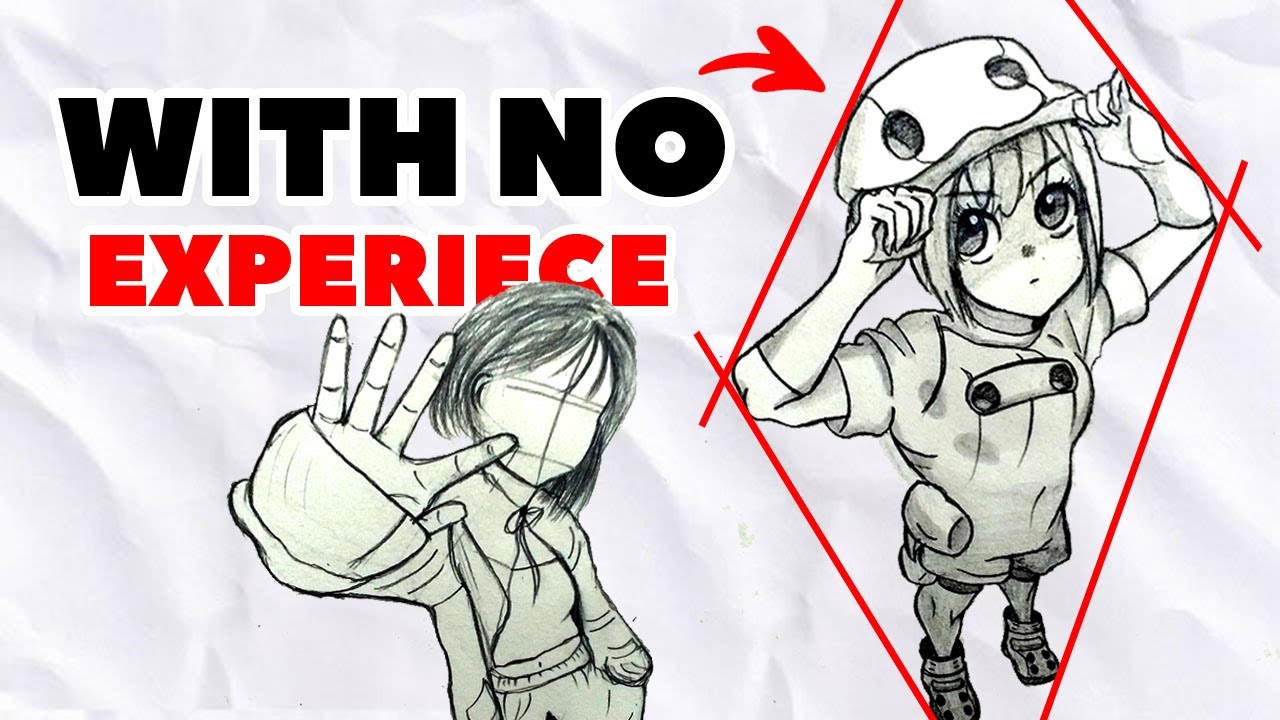The EASIEST way to draw foreshortening poses - YouTube