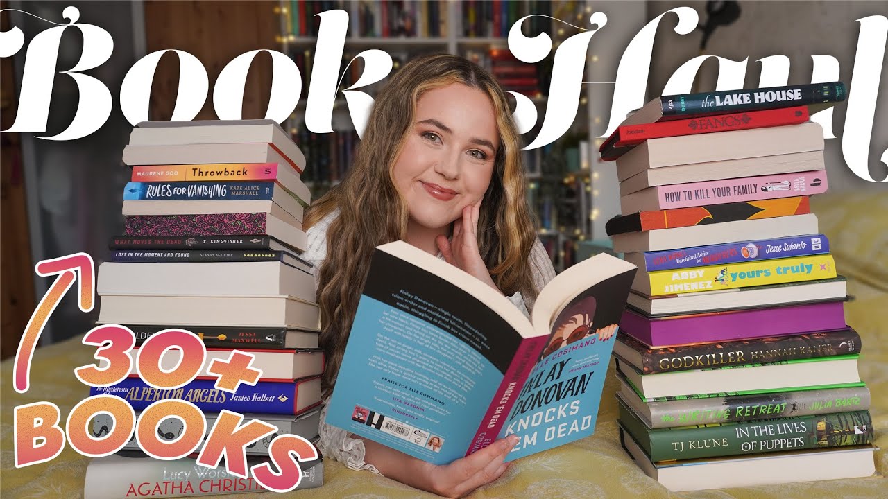 HUGE BOOK HAUL📚🌟 30+ books! - YouTube
