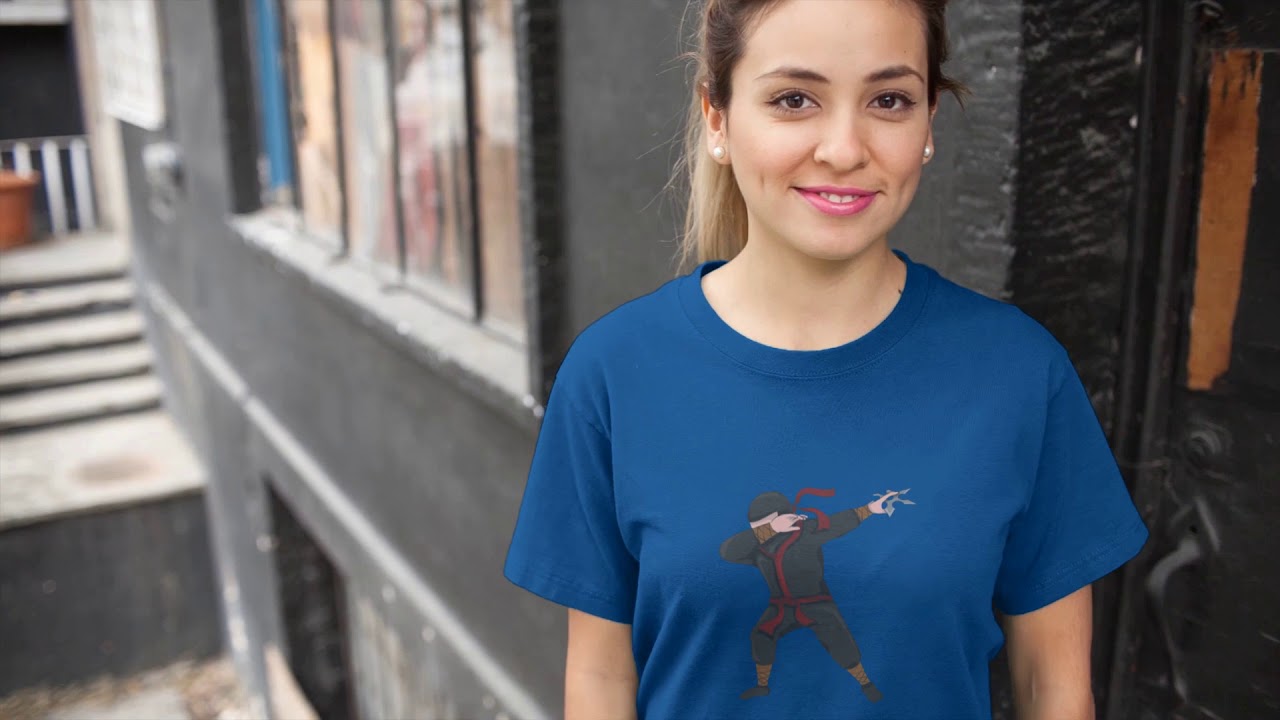 Cute Dabbing ninja Shirt Funny ninja Dab Tshirt Gift - YouTube
