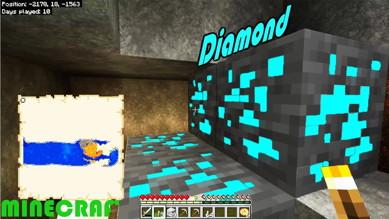 The Best way to find different ore inside the caves in minecraft - #2 ...