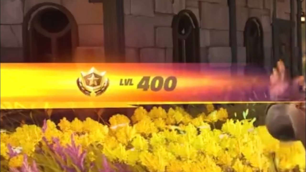 So I Hit Level 400 In Chapter 4! *WHAT HAPPENS?* - YouTube