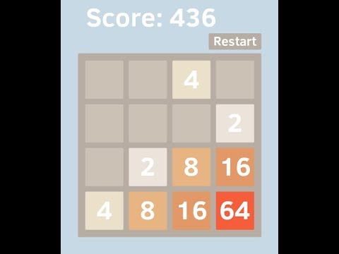 2048 from scratch in Reasonml - YouTube