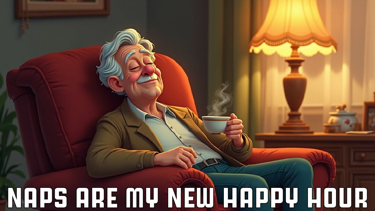 🎵 Naps Are My New Happy Hour - Funny Country Song About Getting Old ...