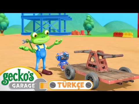 Yer Altındaki Demiryolu Gizemi!🚊｜Gecko'nun Garajı - Çocuklar için Kamyonlar