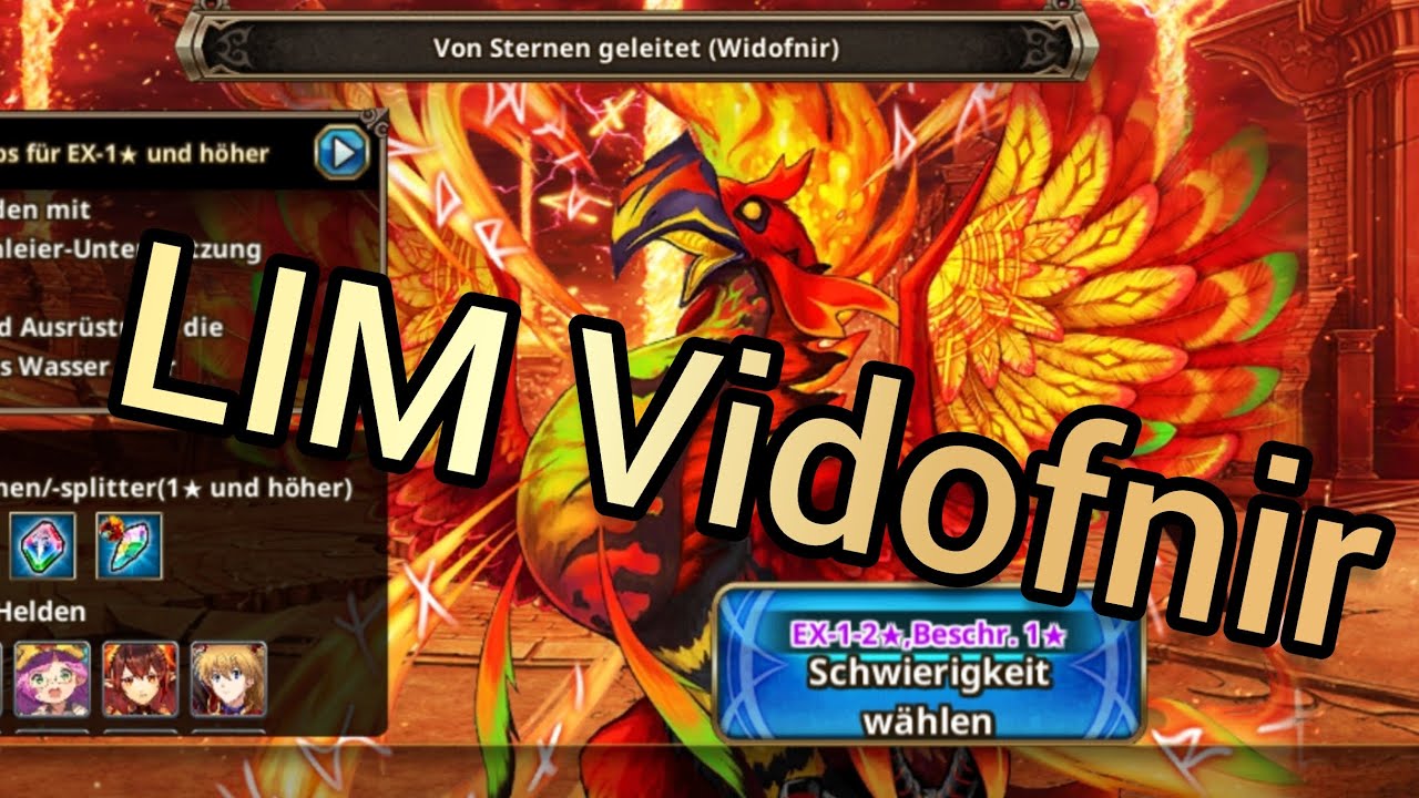 Valkyrie Connect - Ushering of the stars LIM (Vidofnir) - Blade Guru ...