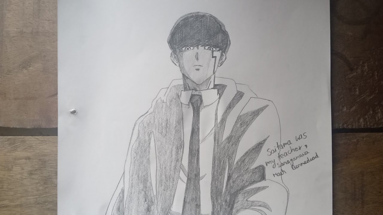 How to draw Mash Burnedead | step by step tutorial easy | Anime Art ...