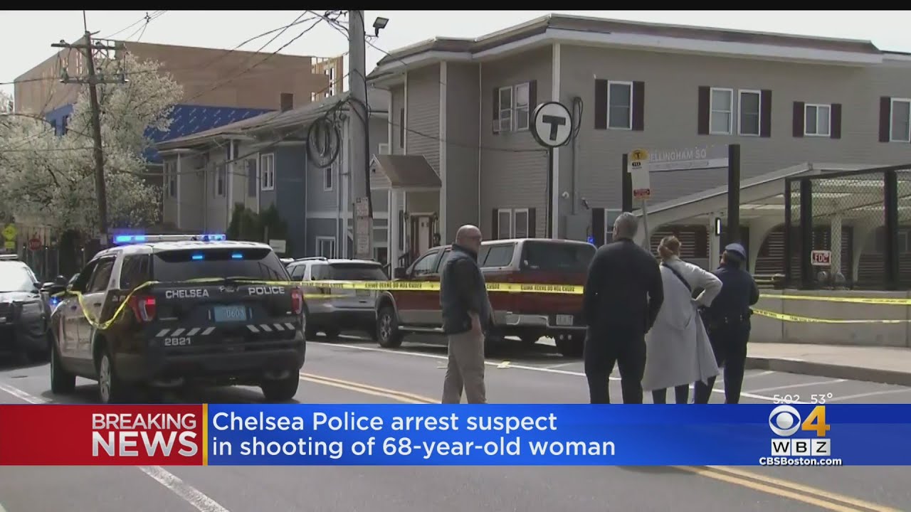 Chelsea Police Arrest Suspect In Shooting Of 68-Year-Old Woman - YouTube