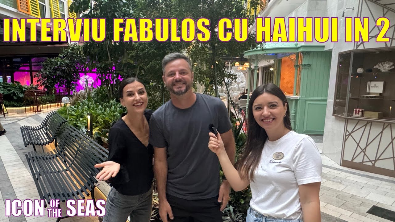 HaiHui in doi in VIZITA la NOI..pe VAS | Icon of the Seas 🛳️ - YouTube