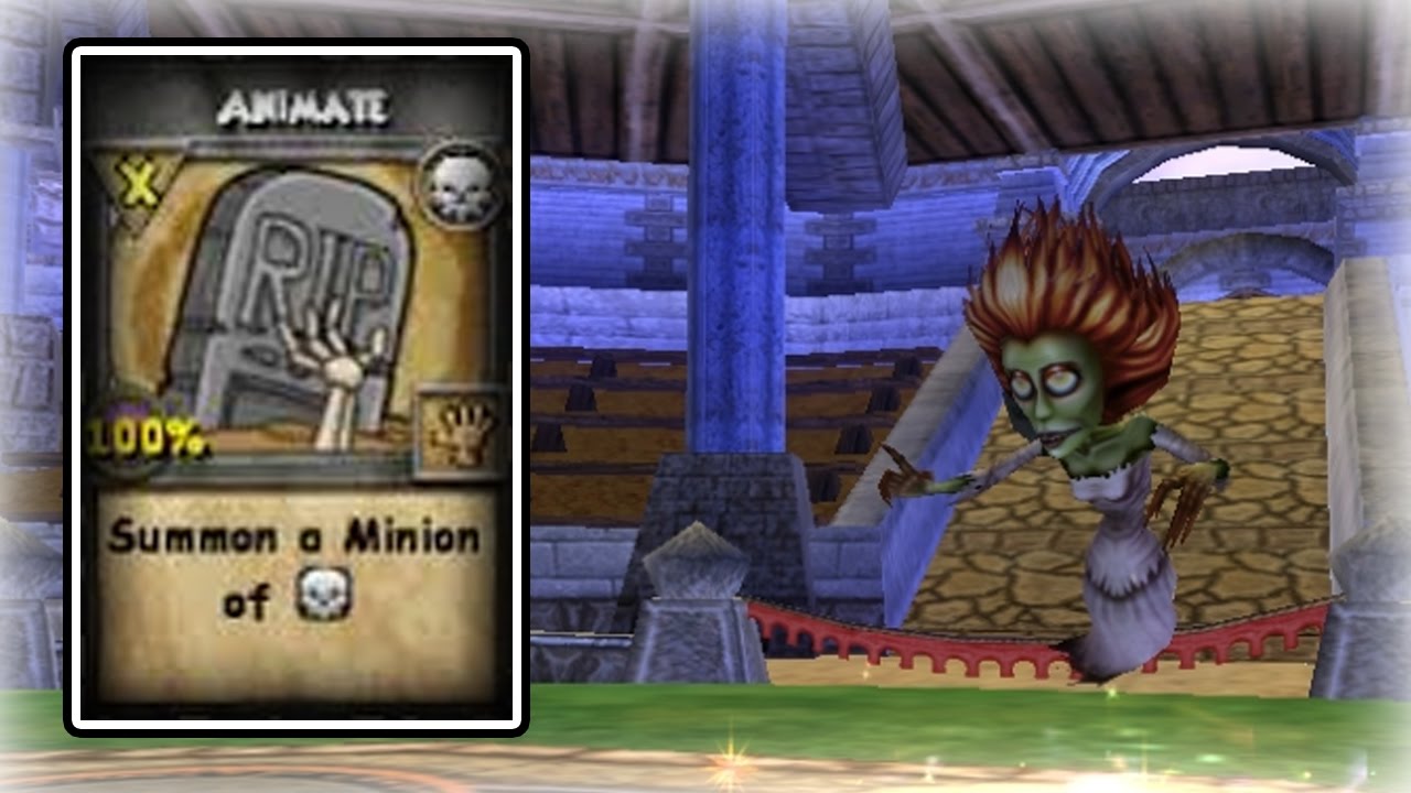 Wizard101: Animate! - Level 28 Death Spell - YouTube