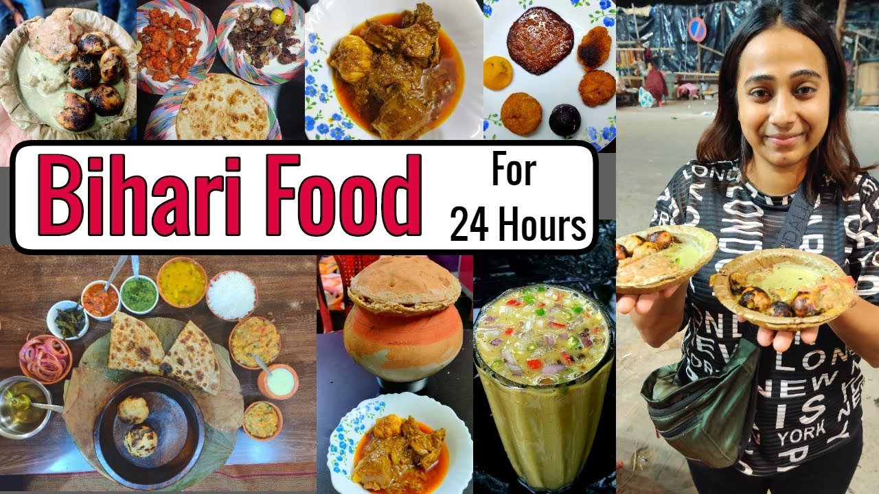 I only ate BIHARI FOOD for 24 Hours | Food Challenge - YouTube