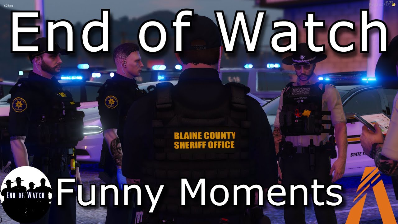 End of Watch Funny Moments - YouTube