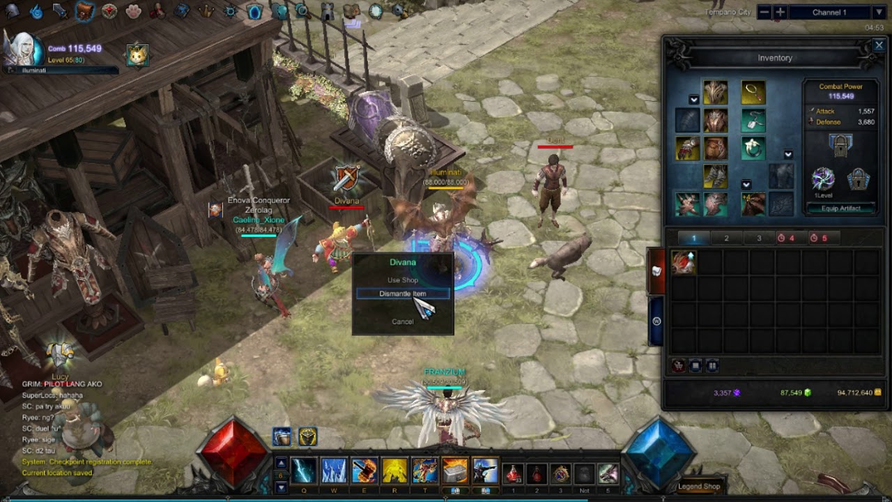 MU Legend: Dismantle An Ancient Item - YouTube