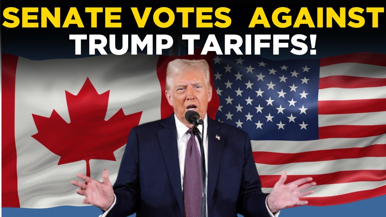 US Senate Vote LIVE: Some Republicans Vote To Halt Taxes on Canadian ...