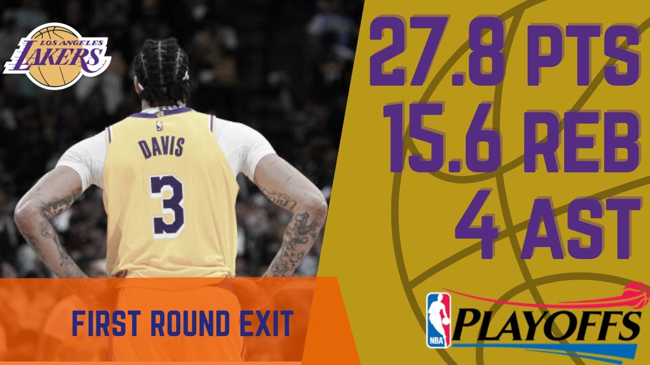 Anthony Davis 1st Round 2024 NBA Playoffs Highlights - YouTube