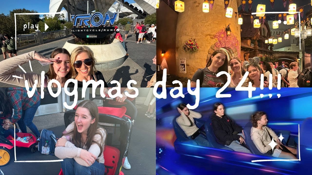 Disney Vlog!! | vlogmas day 24 | - YouTube