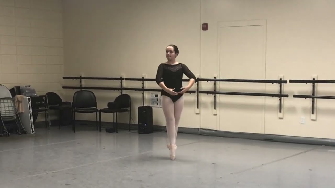 Pointe Exercises - Relevé, Échappé, Passé - YouTube