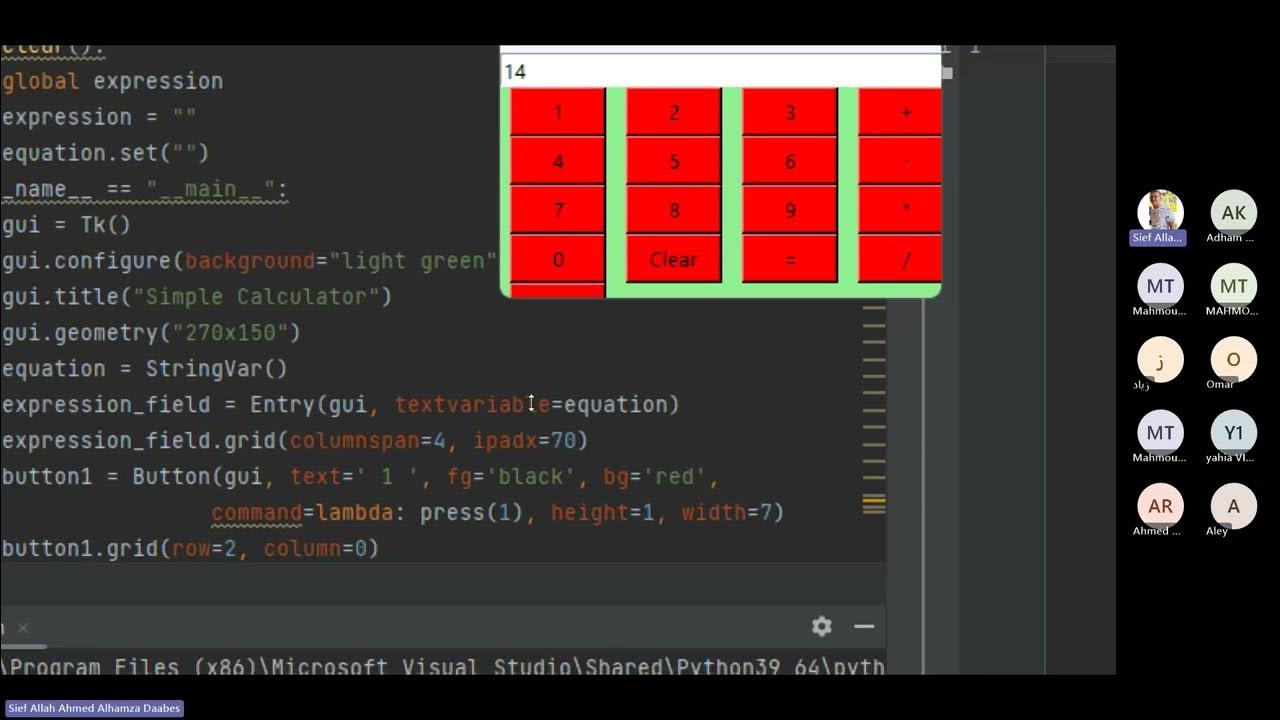 How can we create a calculator using GUI with Python programming - YouTube