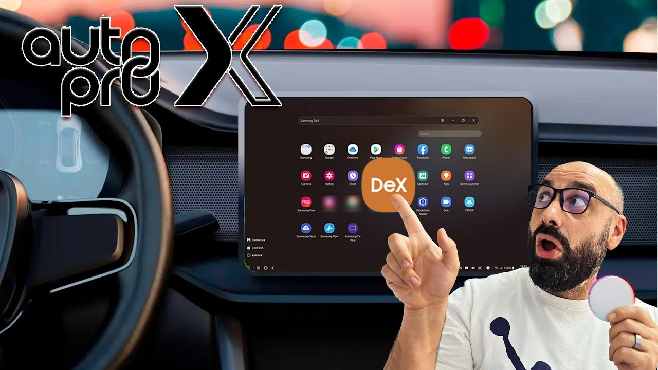 Probamos AutoPro X: Samsung DeX en tu Coche - YouTube