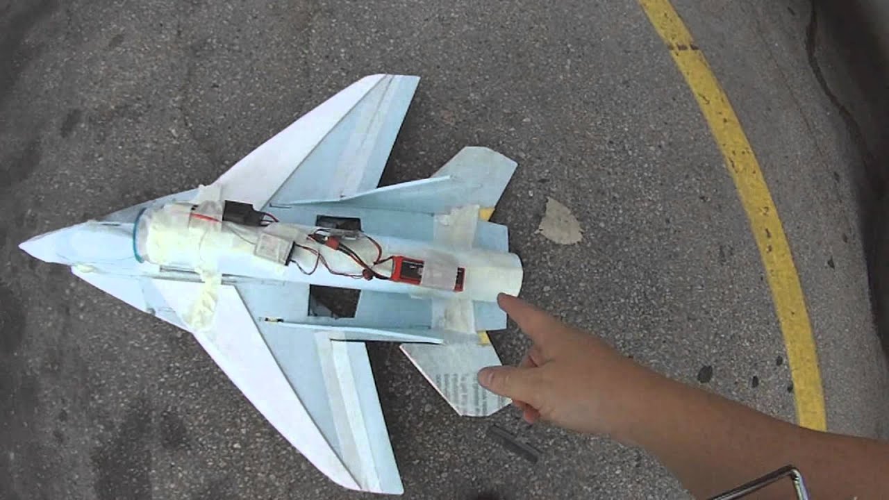 EDF thrust tube skid test - YouTube