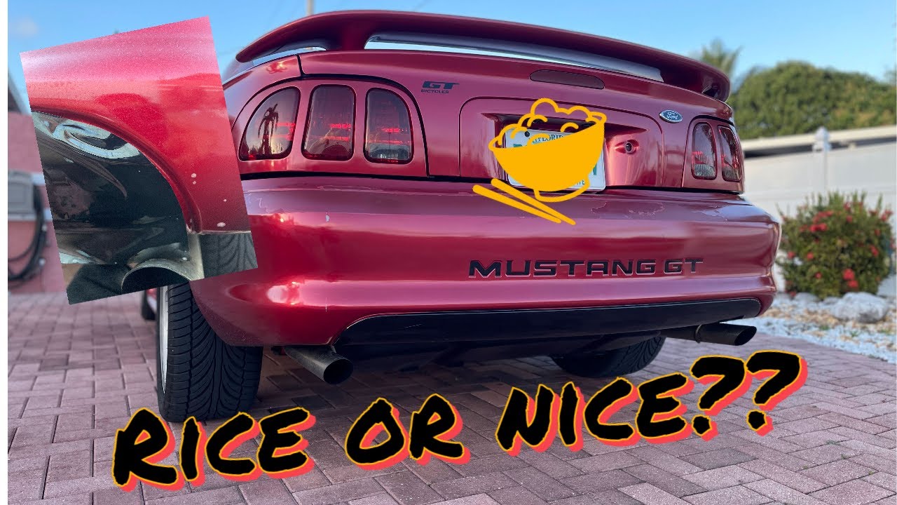 Putting Ricer Mods on my Mustang GT?! | Mustang stickers from American ...