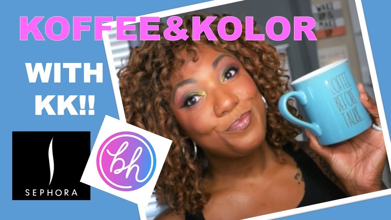 ☕ KOFFEE & KOLOR 🎨 WITH KALMELE!! BH Cosmetics Colour Festival Palette ...