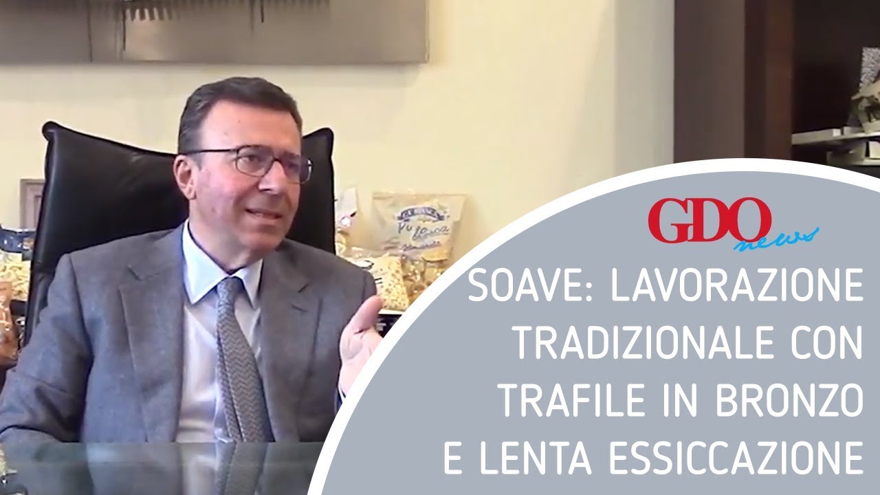 Soave: lavorazione tradizionale con trafile in bronzo e lenta ...