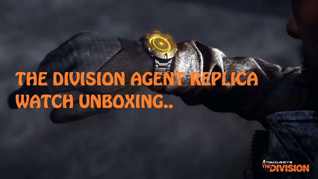 The Division Agent Replica Watch Early Unboxing Preview (Sleeper Agent ...