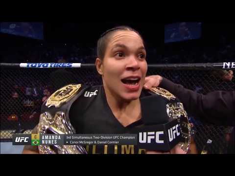 UFC 232: Amanda Nunes Full Octagon Interview