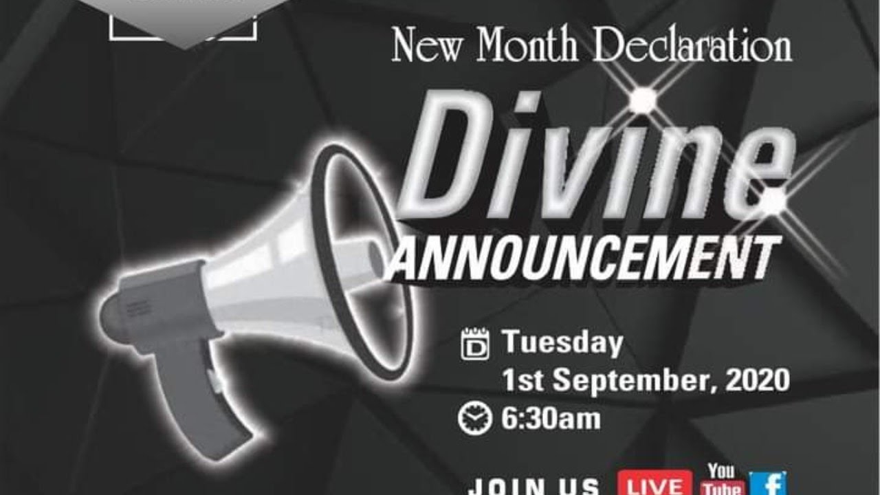 1st September 2020 (New Month Declaration) - YouTube