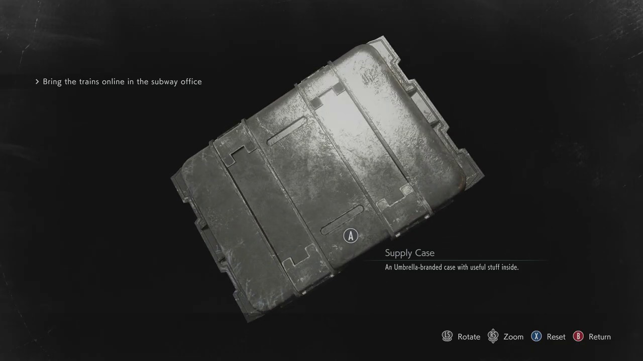 Resident Evil 3 - Uptown: Open Umbrella Suitcase: Extended Magazine For ...