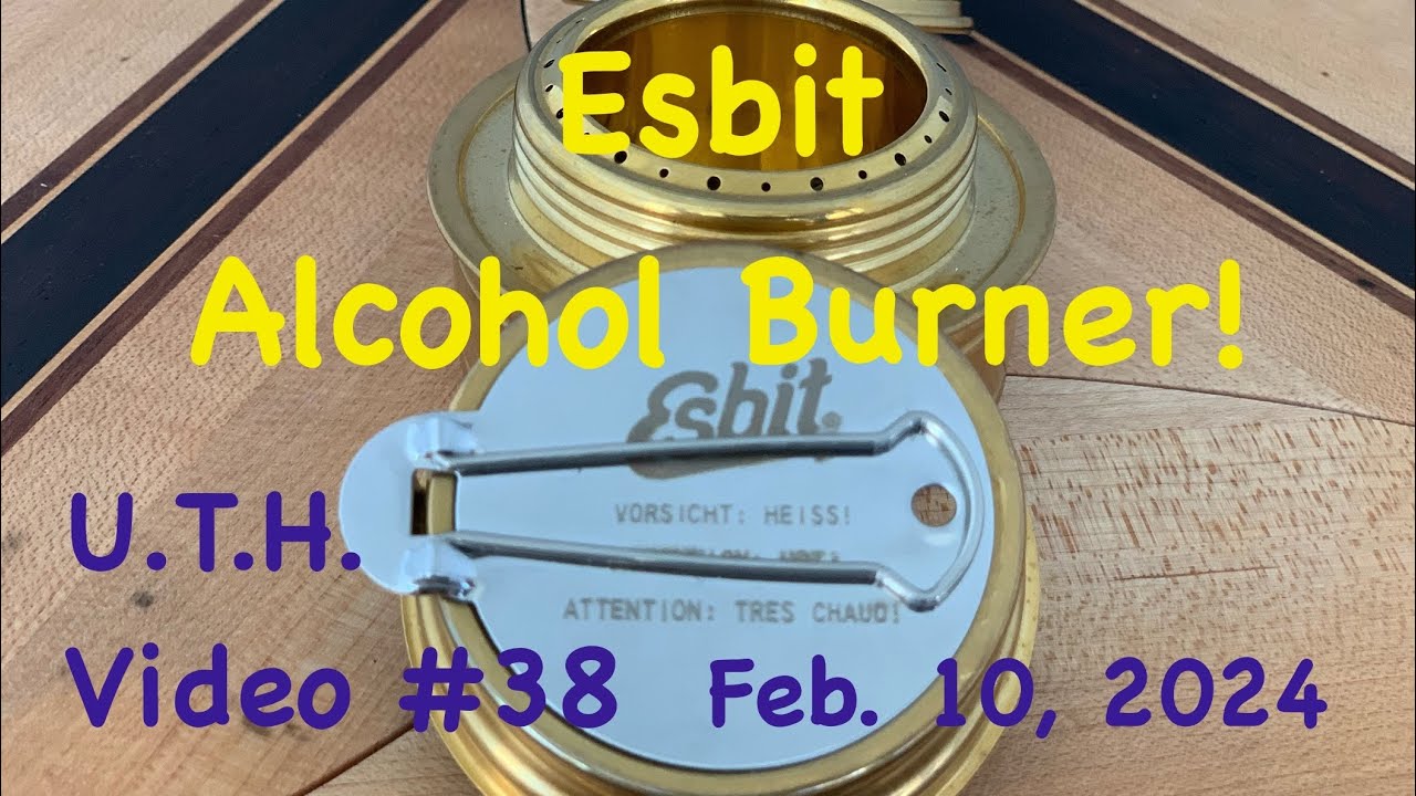 Esbit Spirit Burner UTH Review #38 - YouTube
