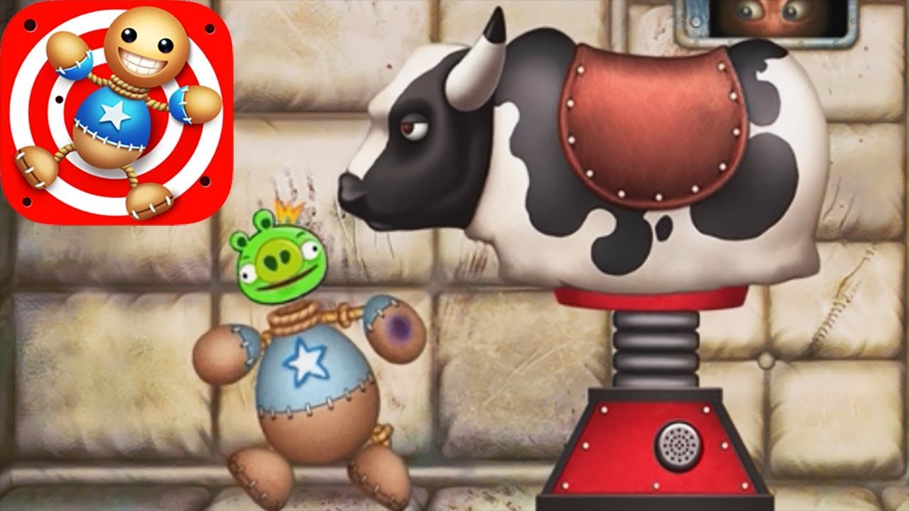 Kick The Buddy - Face Of Angry Birds Bad Piggies Gameplay Walkthrough ...