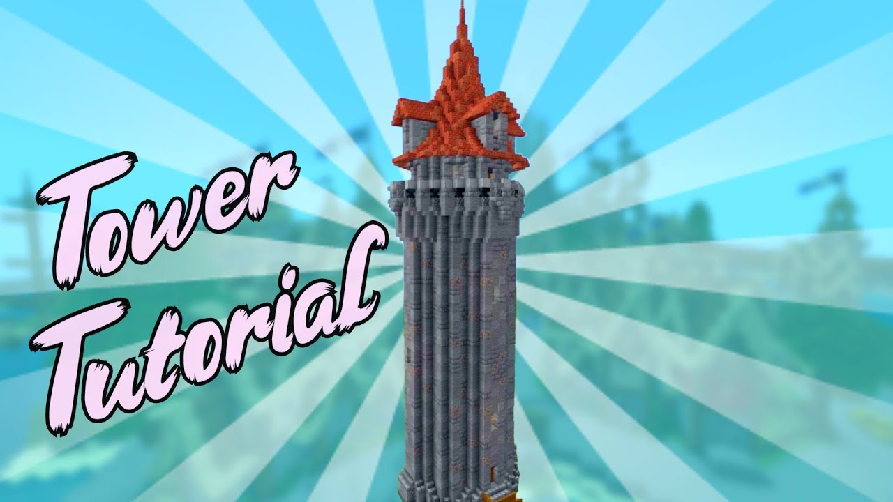 GIANT Minecraft Medieval Tower | Minecraft Tutorial | - YouTube