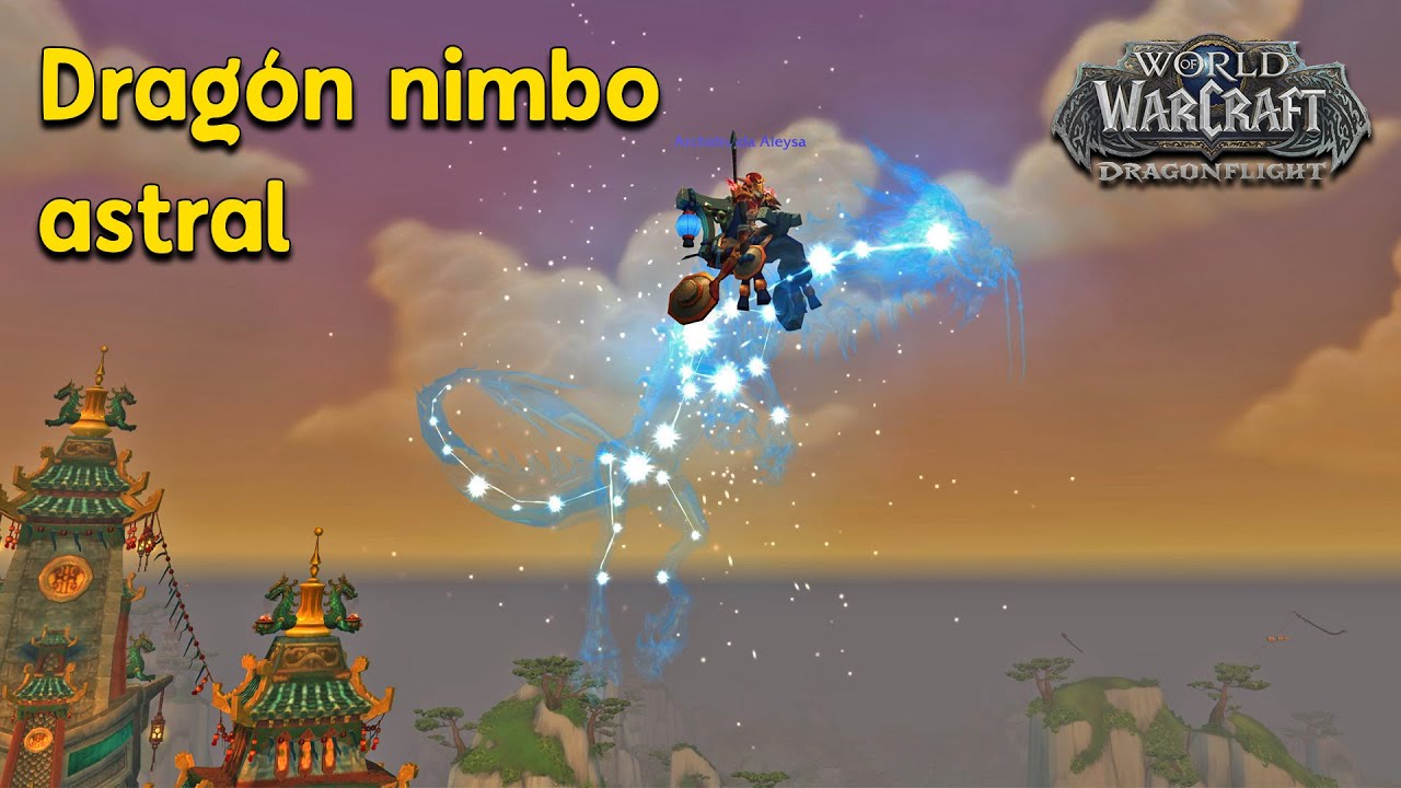 Dragón nimbo astral | Farmeando monturas en World of Warcraft - YouTube