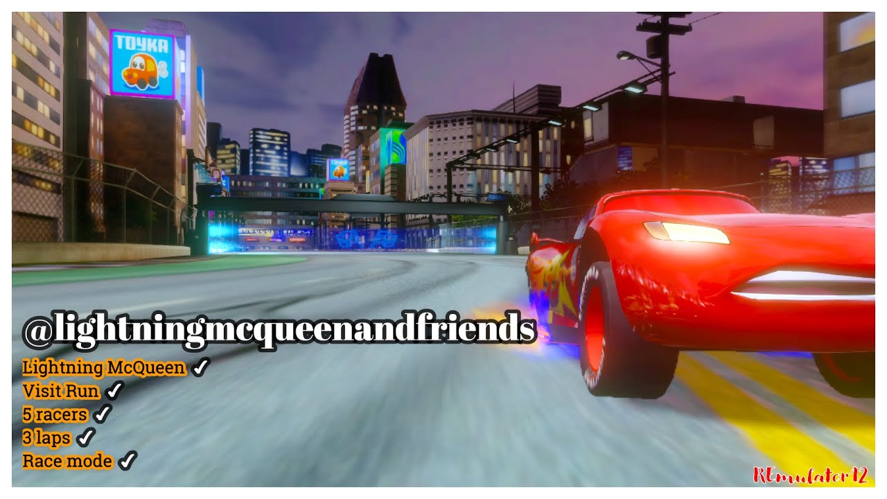 Cars 2 The Video Game | Lightning McQueen - Race Mode (5 Racers ...